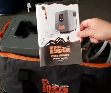 Ridge Ryder 12v Insta Shower Review